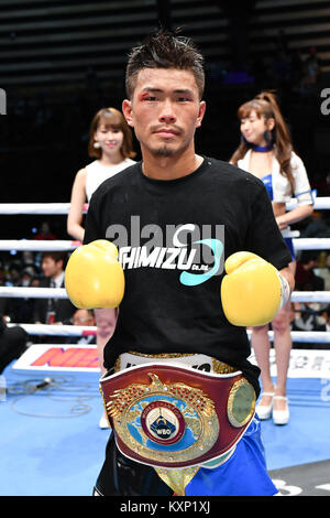 Tokyo, Japan. 31st Dec, 2017. (L-R) Koji Umetsu, Yuta Ishihara, Ryoichi ...