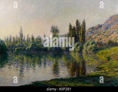 Claude Monet - River 1881 Stock Photo - Alamy