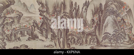 Chogonka Emaki by Kano Sansetsu Stock Photo - Alamy
