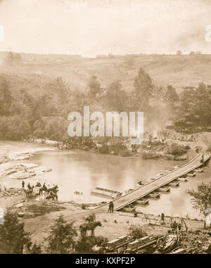 CIVIL WAR: NORTH ANNA RIVER. /n'The Campaign In Virginia - Canvass ...