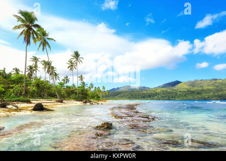 The Dominican Republic, peninsula Samana, at the village tablespoon ...