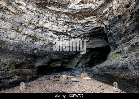 "Boggle Hole" cave, North Yorkshire coast, England, UK Stock Photo - Alamy