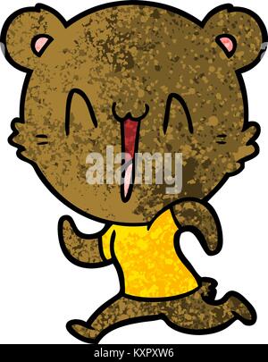 cartoon running bear Stock Vector Image & Art - Alamy