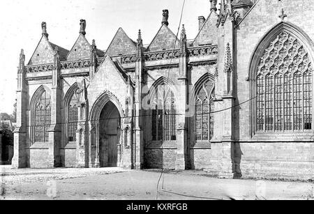 Carentan Eglise Notre-Dame - Jean-Eugene Durand Stock Photo - Alamy