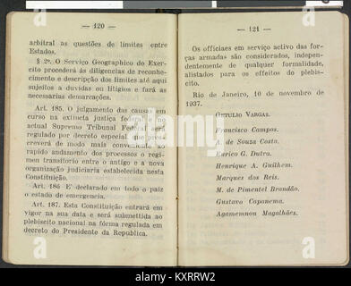 This page from the 1937 Constitution of the United States of Brazil ...