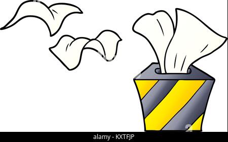 cartoon box of tissues Stock Vector Art & Illustration, Vector Image ...