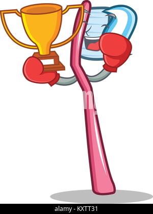 Winner tooth character cartoon style Stock Vector Image & Art - Alamy