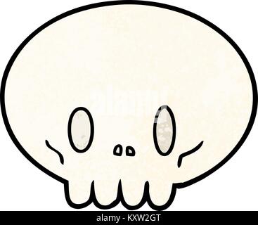 cartoon scary skull Stock Vector Image & Art - Alamy