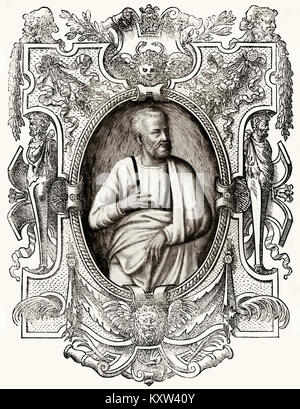 Pope Clement I or Saint Clement Bishop of Rome (died 99) the first ...