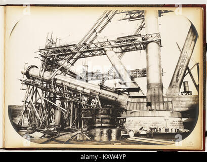 This image depicts the Forth Bridge in Scotland, showing the Inchgarvie ...
