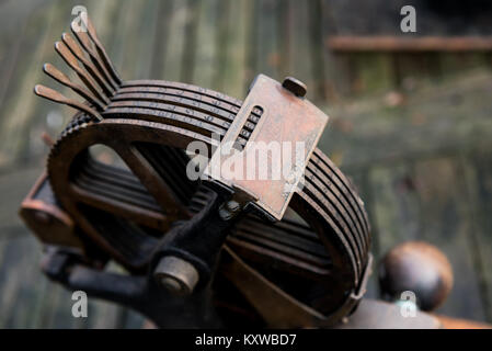 A & C Jenner Laundry marking machine Stock Photo - Alamy