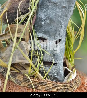 Asmat people mask for the rite. Ancestors embodied in spirit mask ...