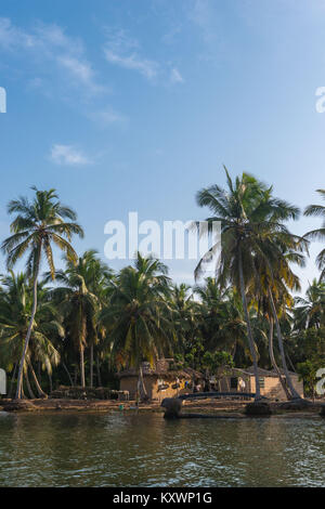Aziza Island in the Volta River, Ada Foah, Greater Accra Region, Ghana ...