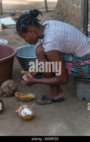 Aziza Island in the Volta River, Ada Foah, Greater Accra Region, Ghana ...