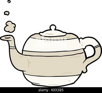 cartoon tea pot Stock Vector Image & Art - Alamy