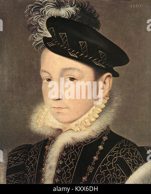 The Portrait of Charles IX of France is a historical painting depicting the King of France ...