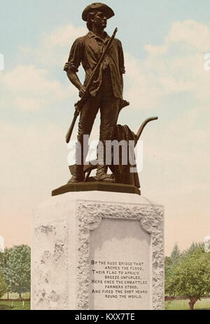 Statue of a Minuteman by Daniel Chester French, Concord, Mass ...
