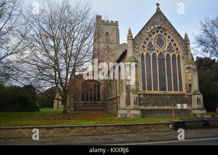 St Marys Church, Mildenhall Suffolk UK Stock Photo - Alamy
