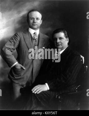 This historical portrait shows Mischa Elman, a renowned violinist ...