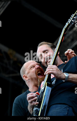 Steve Souza is the metal band Exodus performing live in 2017. Steve ...