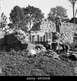 Photograph of Gärdhem Church in Sweden, showing historic ecclesiastical ...