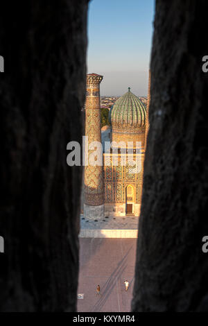 Aerial view of Samarkand city Uzbekistan Stock Photo - Alamy
