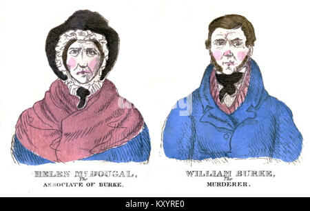 McDougal, Burke and Hare. Trial of William Burke and Helen M'Dougal ...