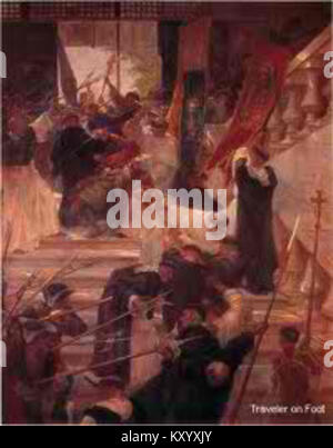 Hidalgo's The Assassination of Governor General Bustamante Stock Photo ...