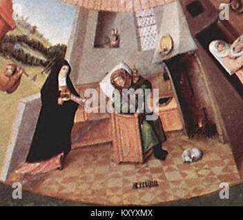 This detail from Hieronymus Bosch's famous triptych 'The Garden of ...