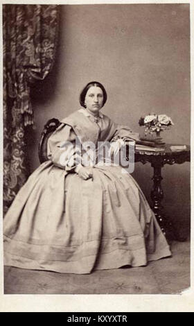 Hilda Sjölin Ida Hultgren 1863 Stock Photo - Alamy