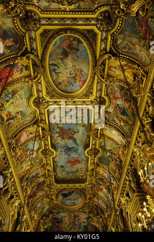 The Ceiling of the Opéra Garnier. Museum: OPERA GARNIER, PARIS. Author ...