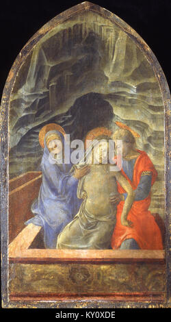 Filippo Lippi - Pietà Stock Photo - Alamy