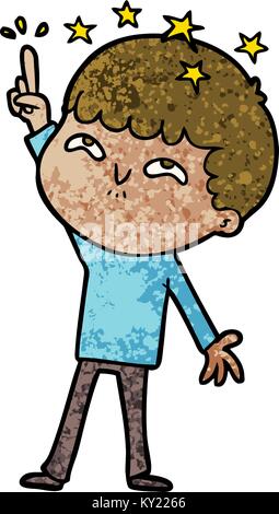 cartoon excited boy Stock Vector Image & Art - Alamy