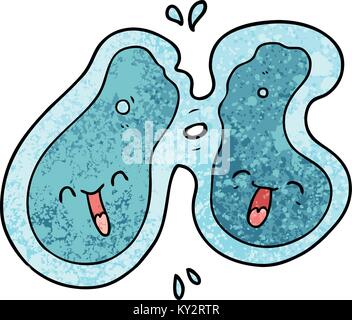 cartoon cell dividing Stock Vector Image & Art - Alamy