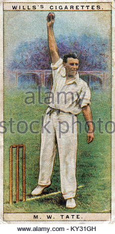 Maurice W Tate Stock Photo - Alamy