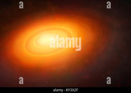 Solar system: orbits of planets around the sun Stock Photo - Alamy