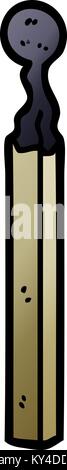 cartoon burnt match Stock Vector Image & Art - Alamy