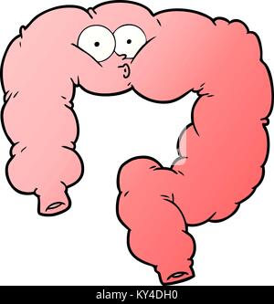 cartoon surprised colon Stock Vector Image & Art - Alamy