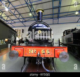 Aerolite 66 north eastern steam locomotive on the turntable national ...