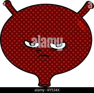cartoon angry bladder Stock Vector Image & Art - Alamy