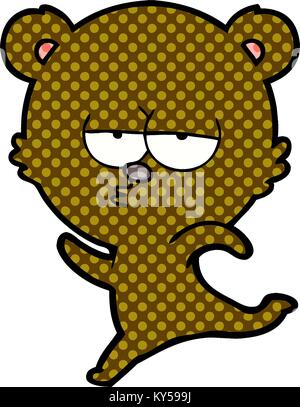 cartoon bear running Stock Vector Image & Art - Alamy