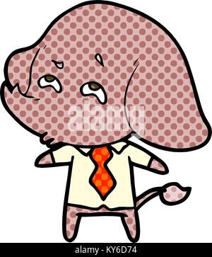 cartoon elephant boss remembering Stock Vector Image & Art - Alamy