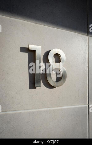 number, 18, numbers, eighteen Stock Photo - Alamy