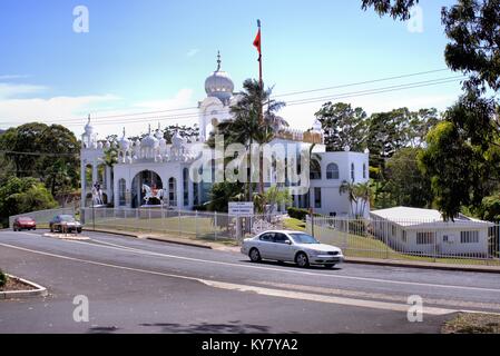 The New Guru Nanak Sikh Gurudwara temple at Woolgoolga near Coffs ...