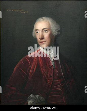 Robert d'Arcy, 4th Earl of Holderness, by Joshua Reynolds, 1775, oil on ...