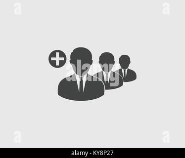 Consultant icon vector male person profile avatar symbol with briefcase ...