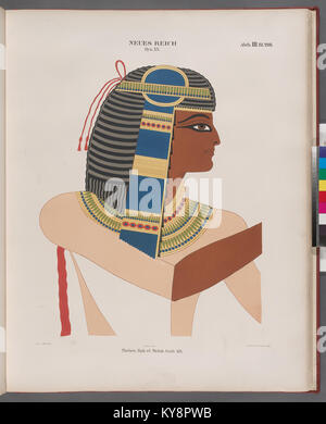 Theben (Thebes) Bab el Meluk (Bîbân el-Mulûk)- Grundriss (und ...