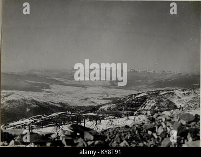 A panoramic photograph of the Asiago Plateau taken from Monte Longara ...