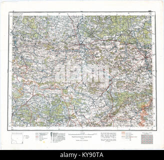 This 1928 operational map of Poland, the WIG Mapa Operacyjna Polski ...