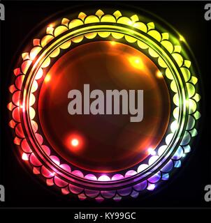 Background with abstract blank for text Stock Vector Image & Art - Alamy